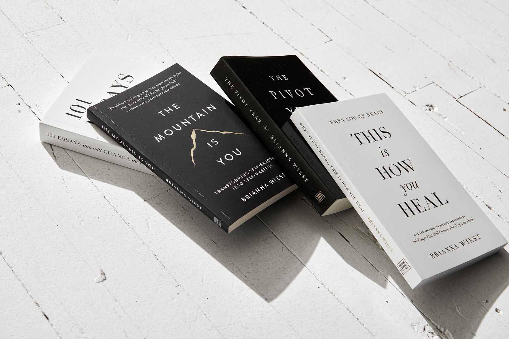 The Personal Transformation Book Collection by Brianna Wiest | Shop Catalog