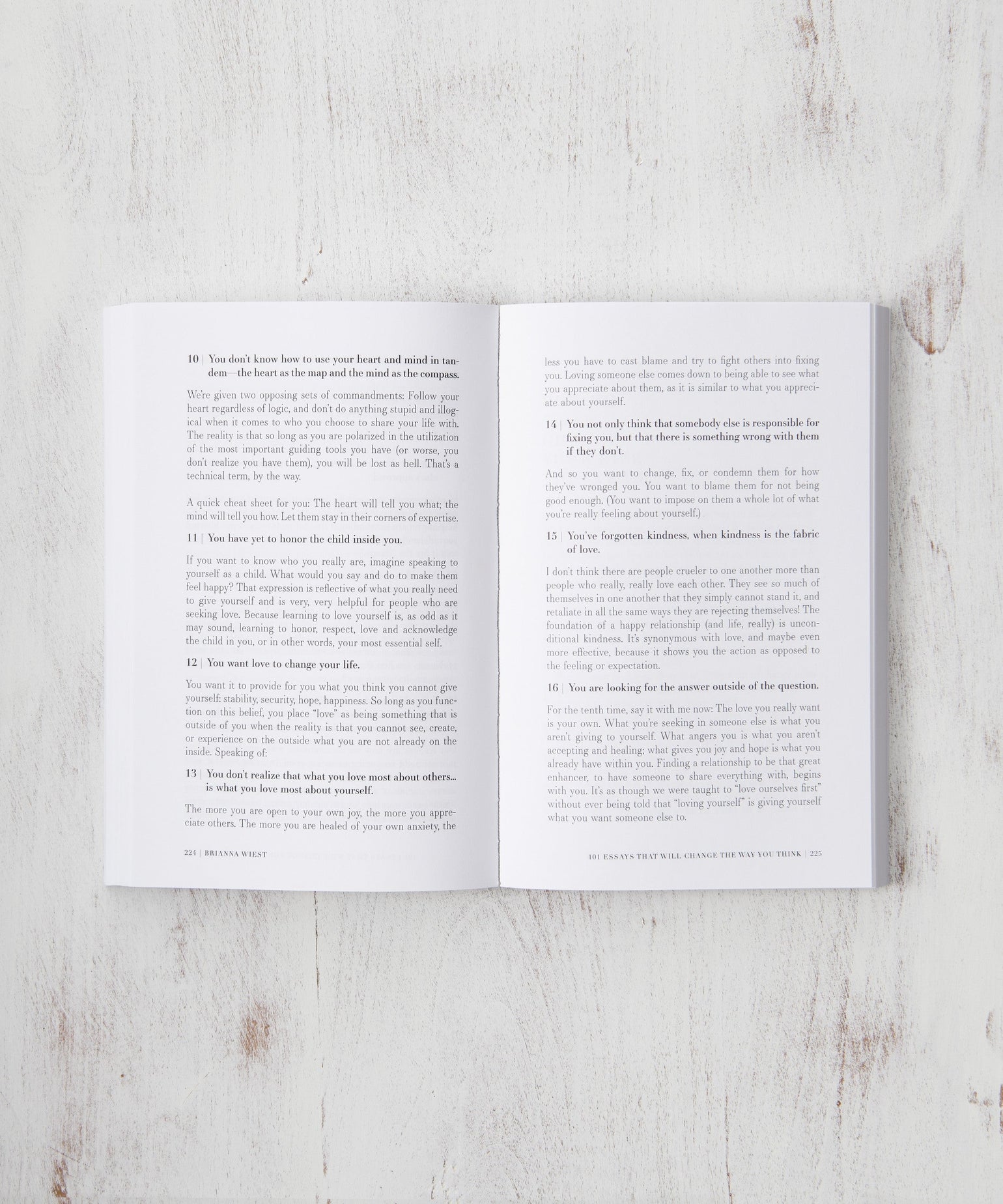 101 Essays That Will Change The Way You Think by Brianna Wiest | Shop ...